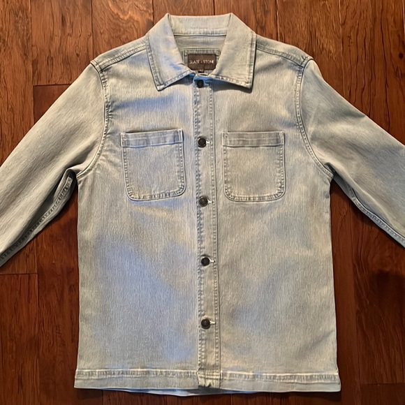 Slate & Stone | Jackets & Coats | Slate And Stone Denim Shirt Jacket ...